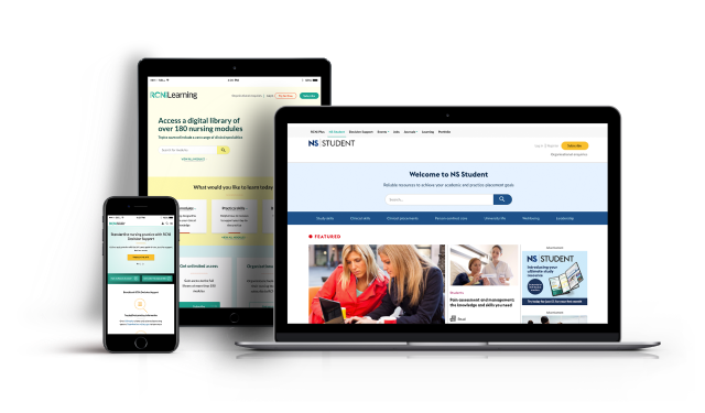 Subscription options for your nursing career | RCNi Subscriptions